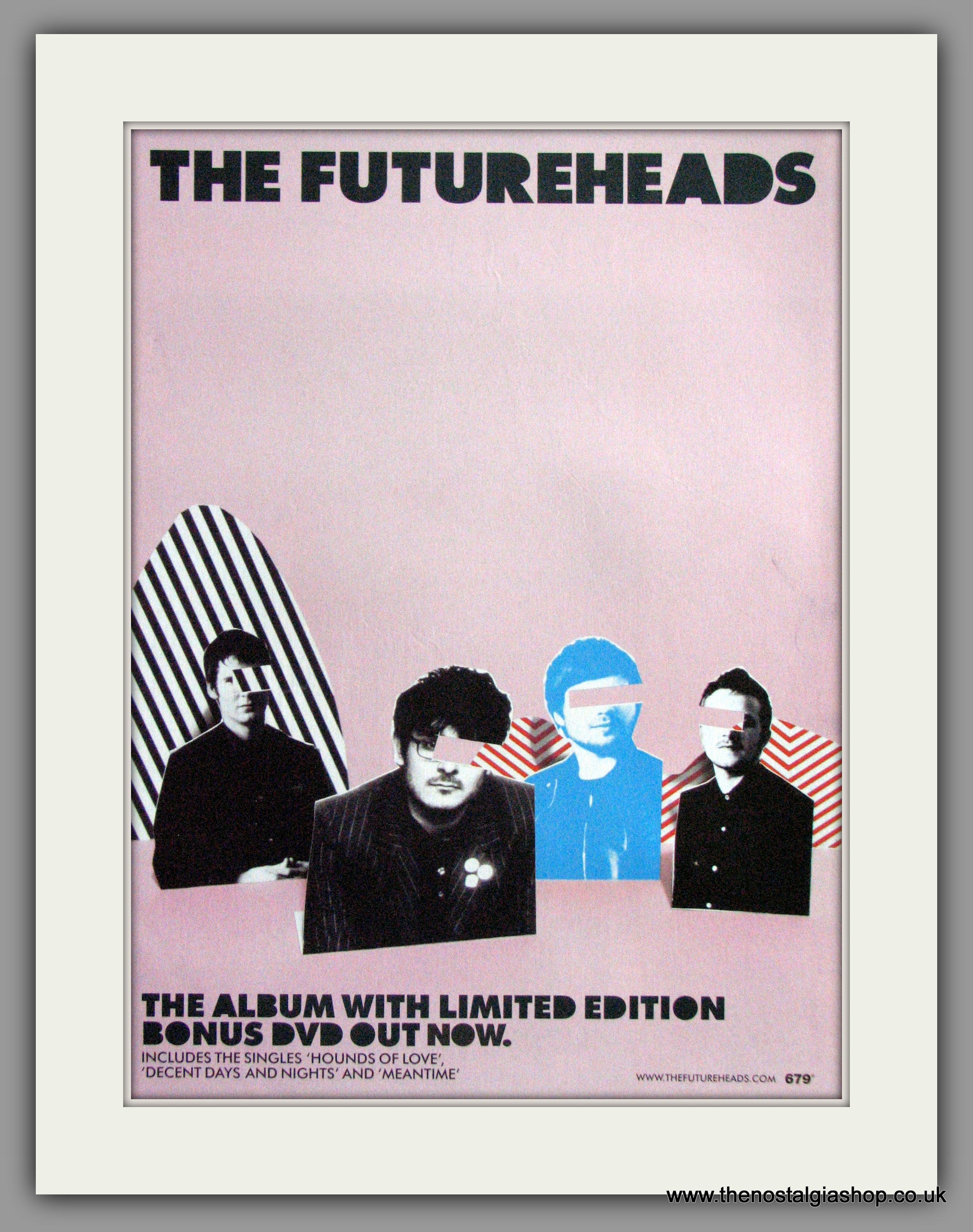 Futureheads (The) - The Album. Vintage Advert 2005 (ref AD50454) – The ...