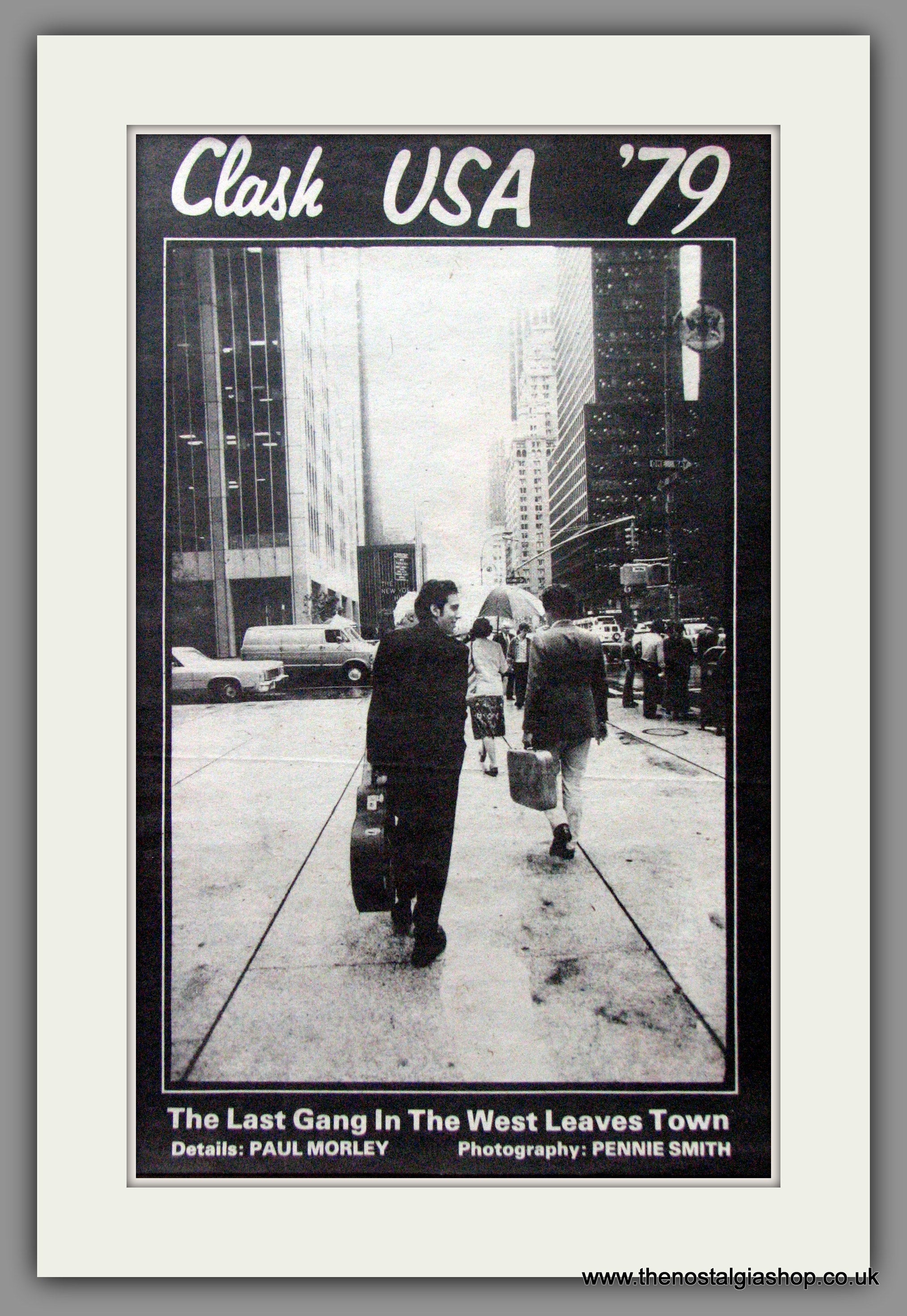 Clash (The) USA 1979. Original advert 1979 (ref AD50522) – The ...