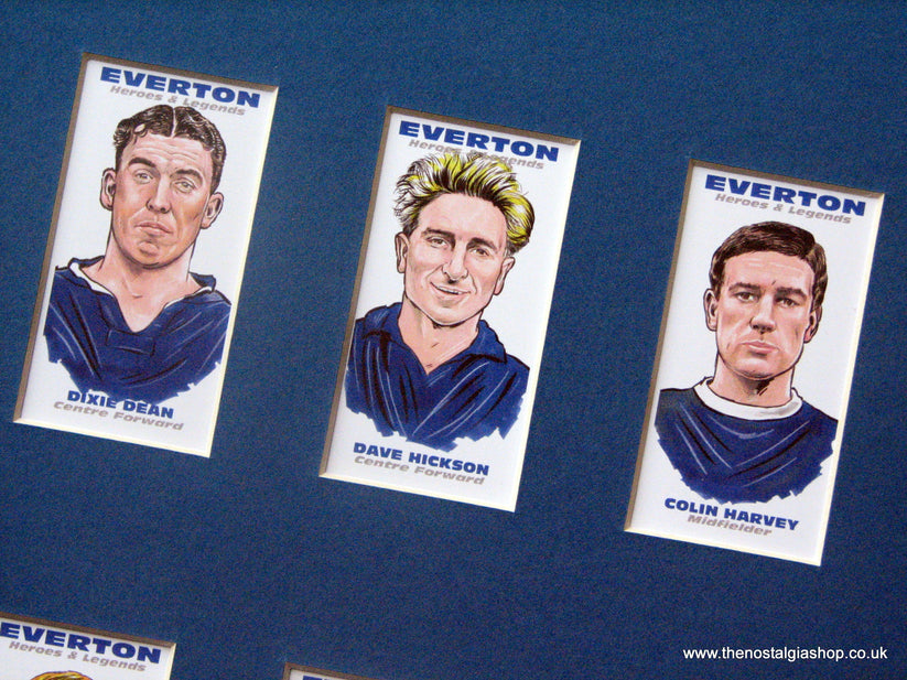 Everton Legends. Football Card Set – The Nostalgia Shop