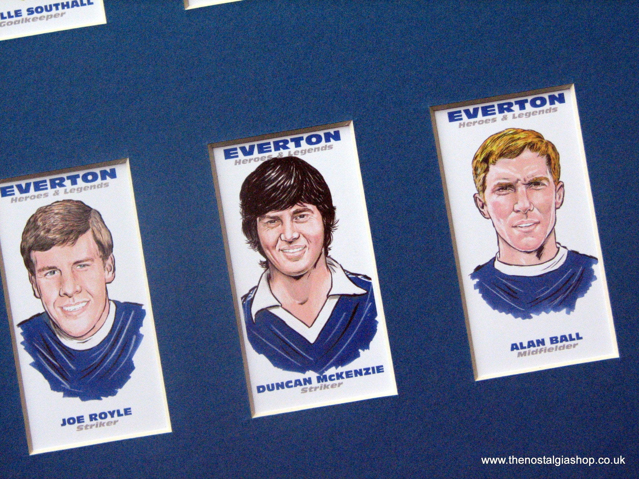 Everton Legends. Football Card Set – The Nostalgia Shop
