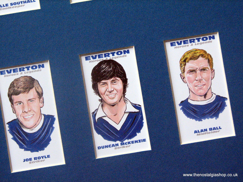 Everton Legends. Football Card Set – The Nostalgia Shop