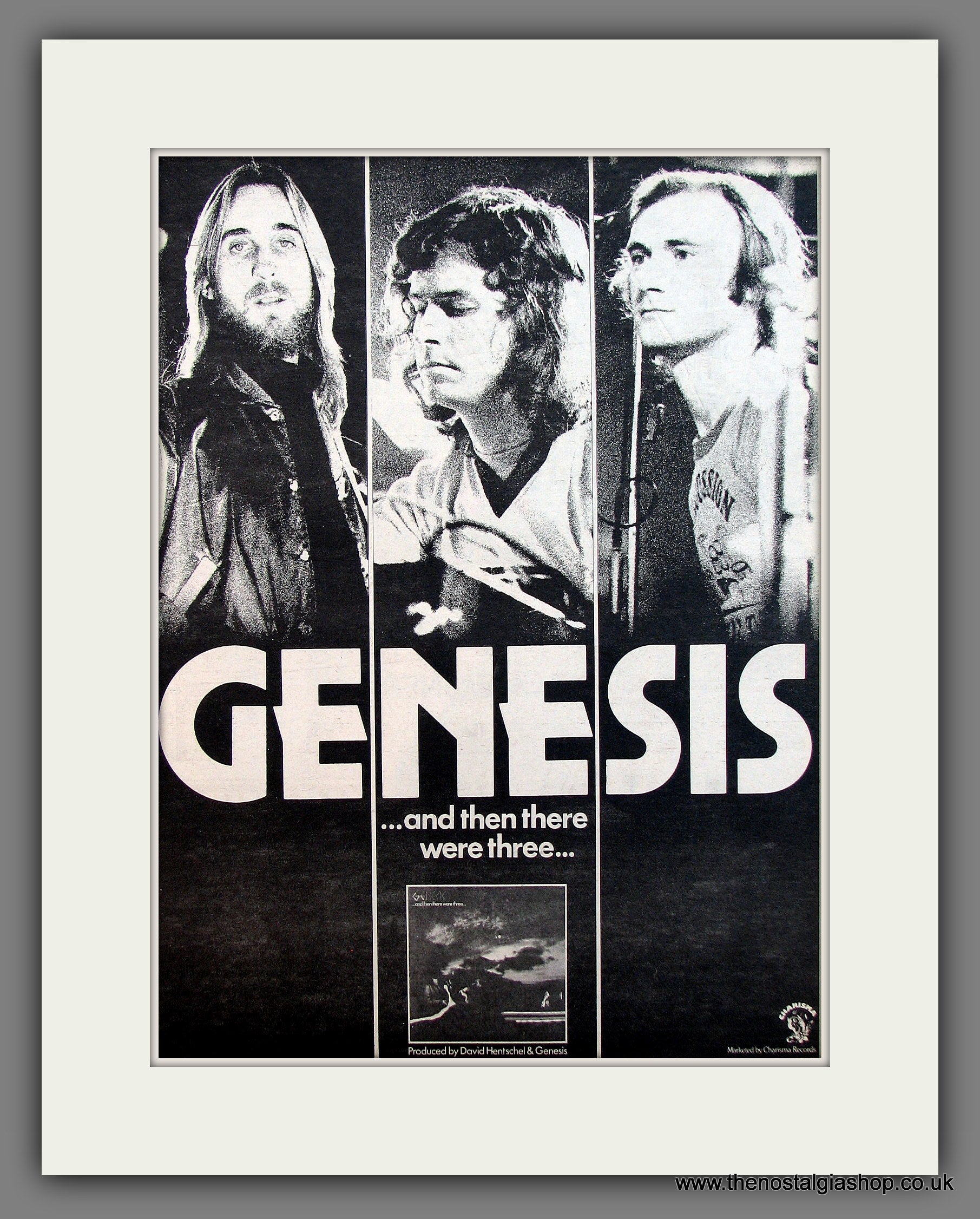 Genesis And Then There Were Three. Original Vintage Advert 1978 (ref A ...