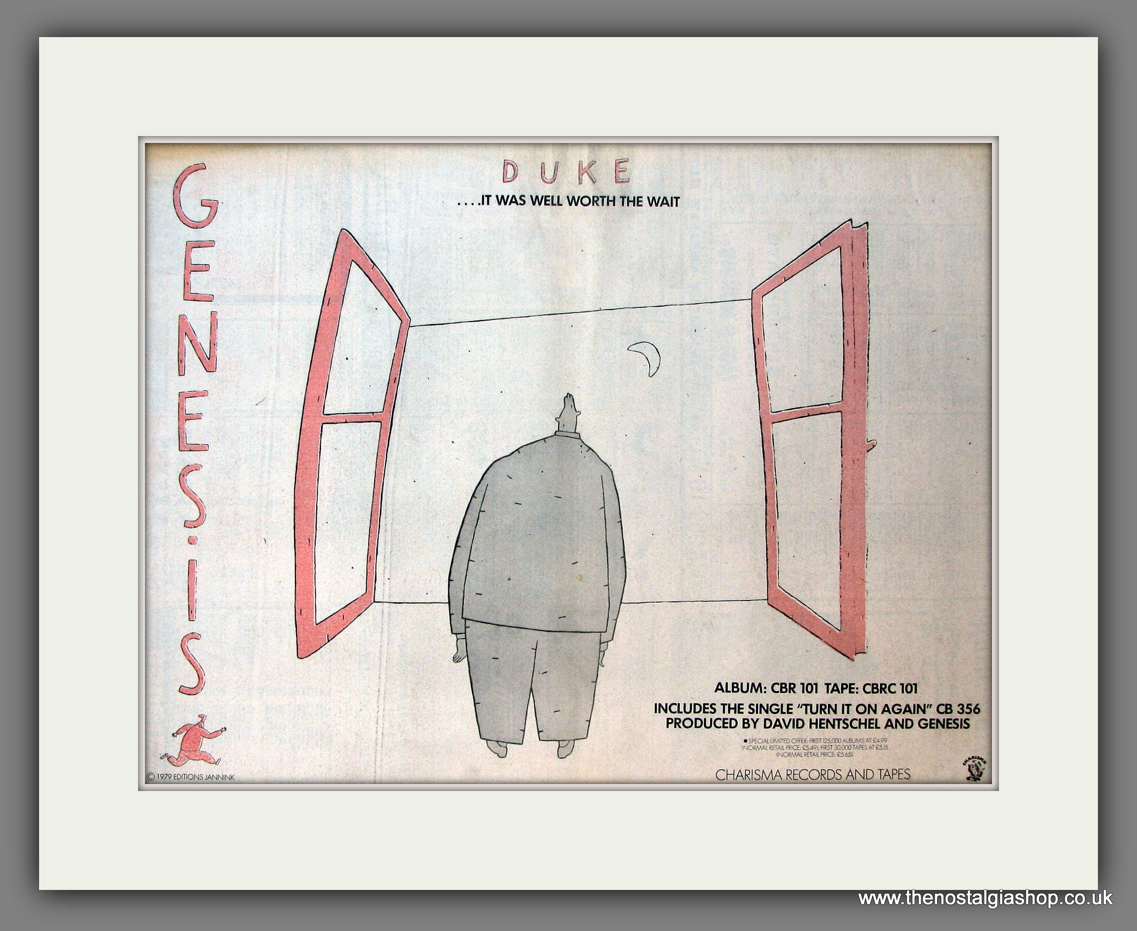 Genesis Duke. Original Vintage Advert 1980 (ref AD13275) – The ...