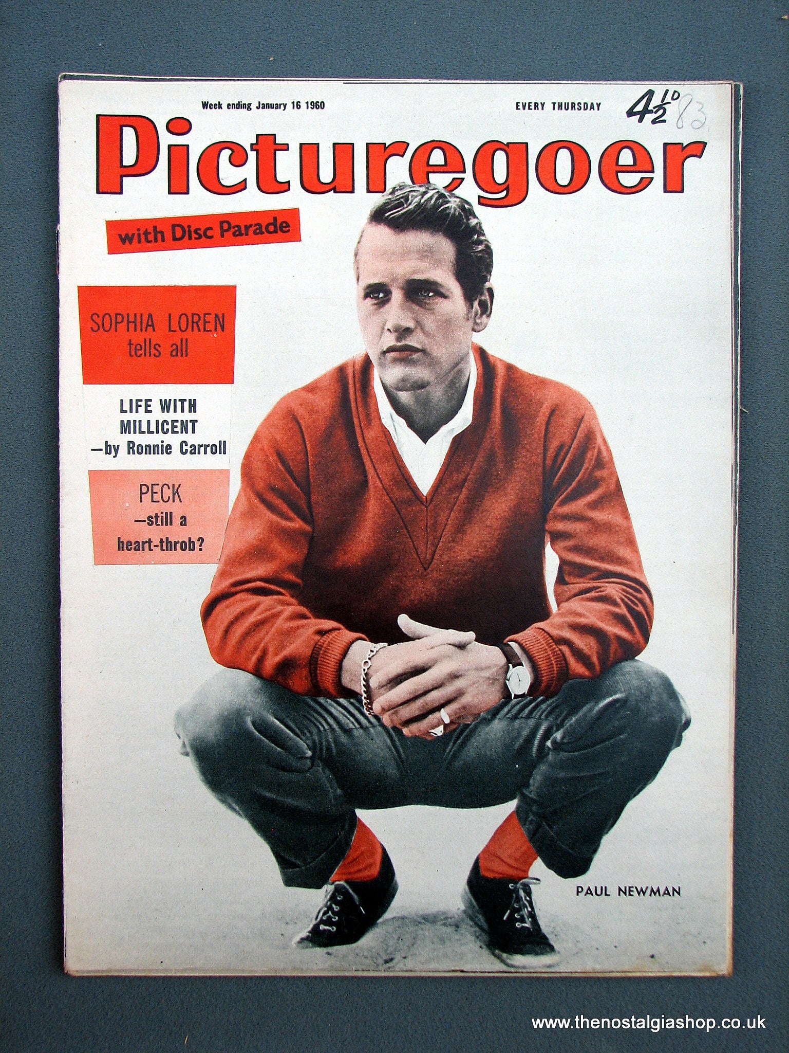 Picturegoer Magazine. Lot of 4 From 1960. (M180) – The Nostalgia Shop