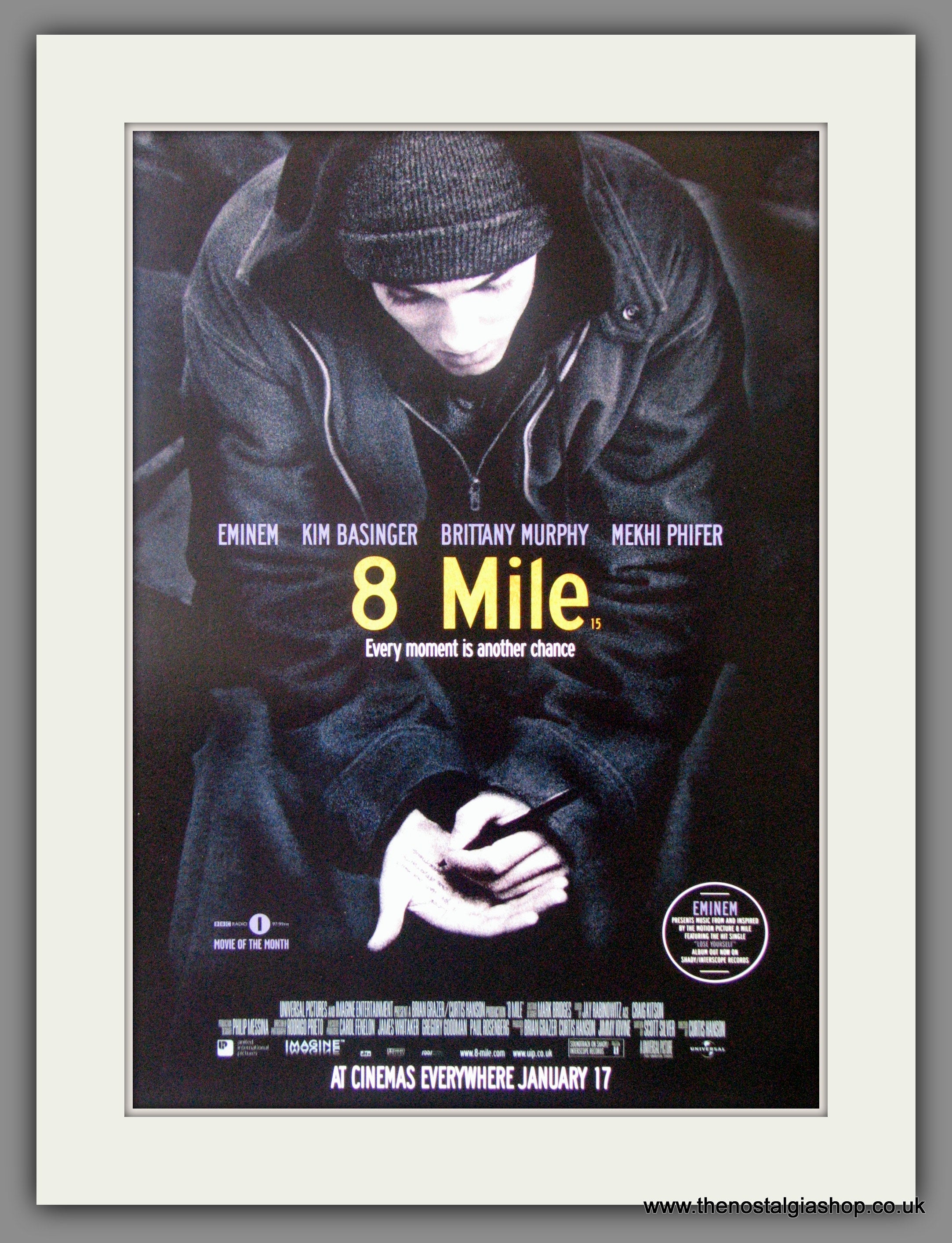 8 Mile. Eminem. Original Advert 2003 (AD50733) – The Nostalgia Shop