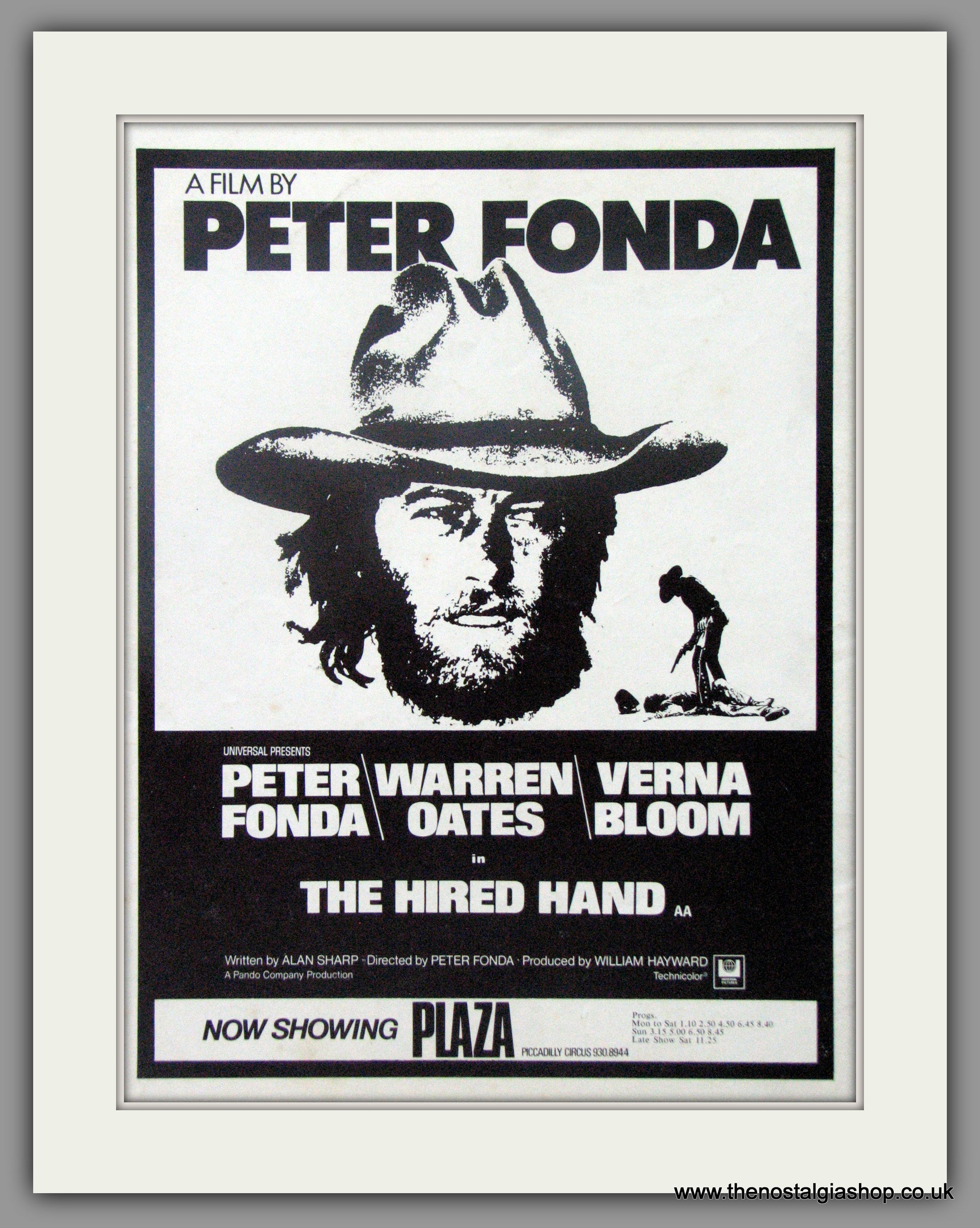 Hired Hand (The). Original Advert 1971 (ref AD50835) – The Nostalgia Shop