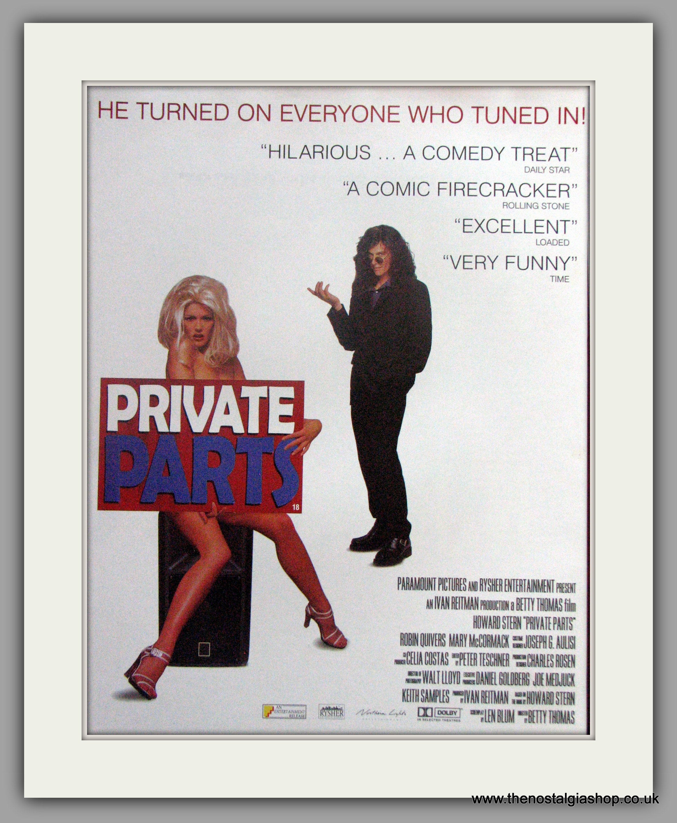 Private Parts. Original Advert 1997 (ref AD51408) – The Nostalgia Shop