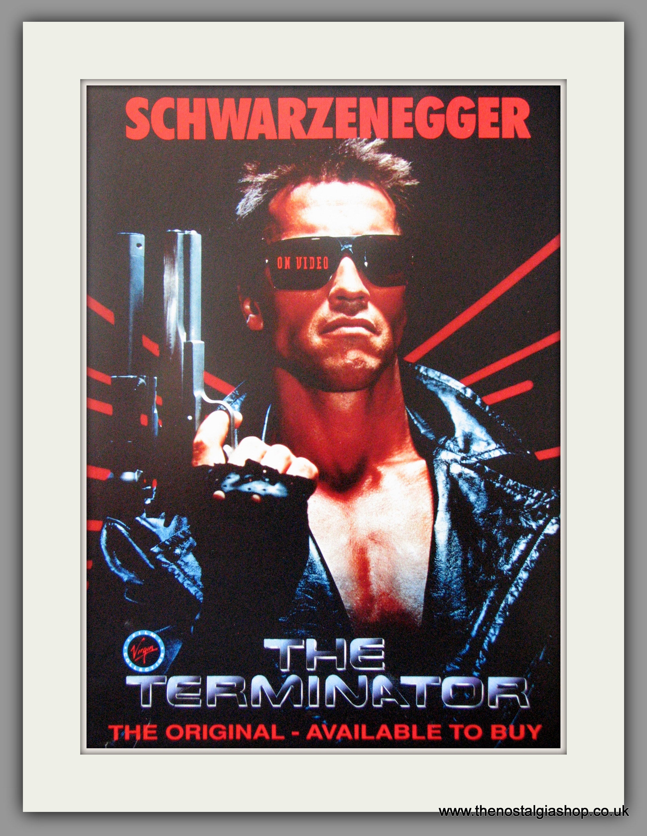 Terminator (The). Original Advert 1991 (ref AD51844) – The Nostalgia Shop