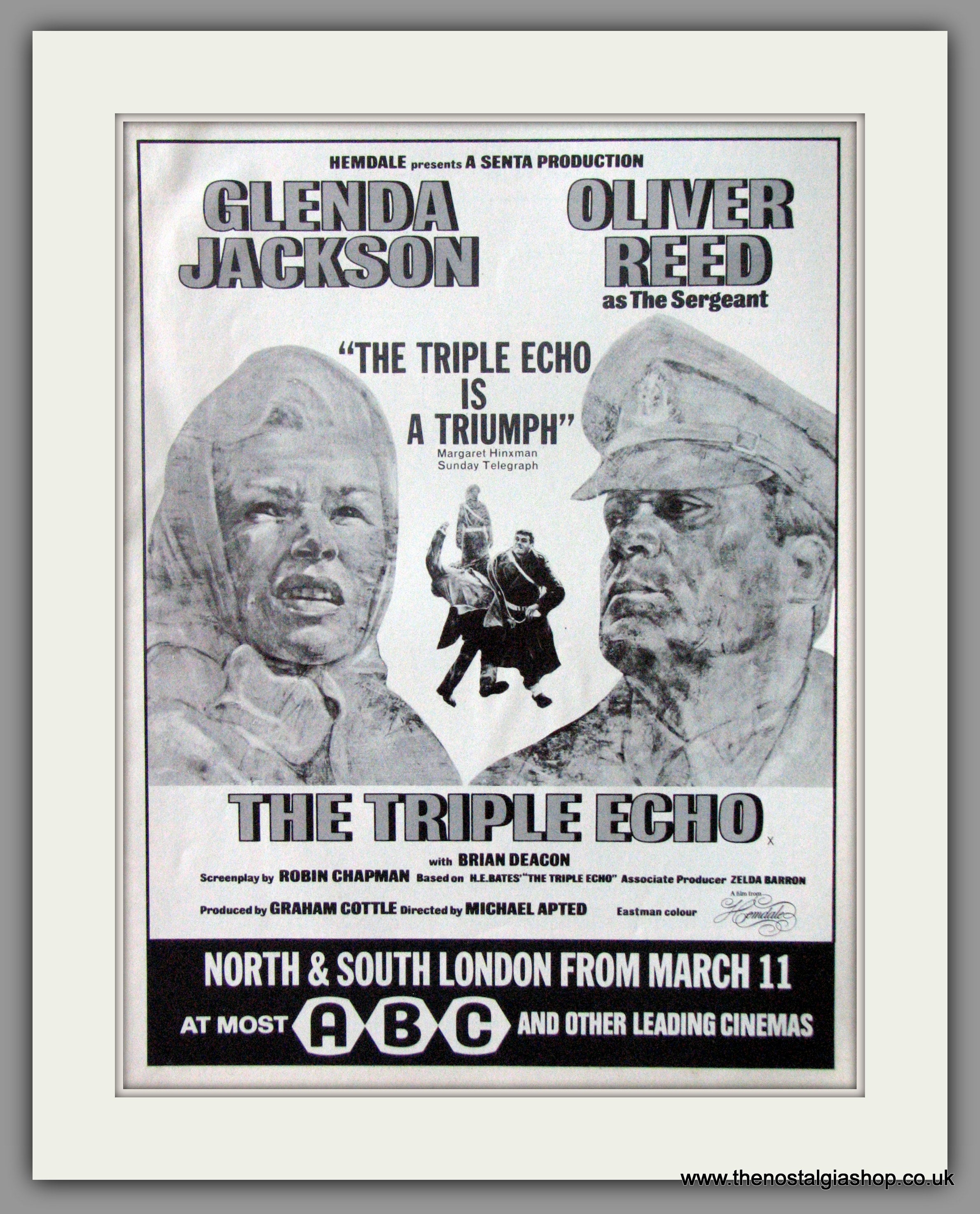 Triple Echo (The). Original Advert 1973 (ref AD51885) – The Nostalgia Shop