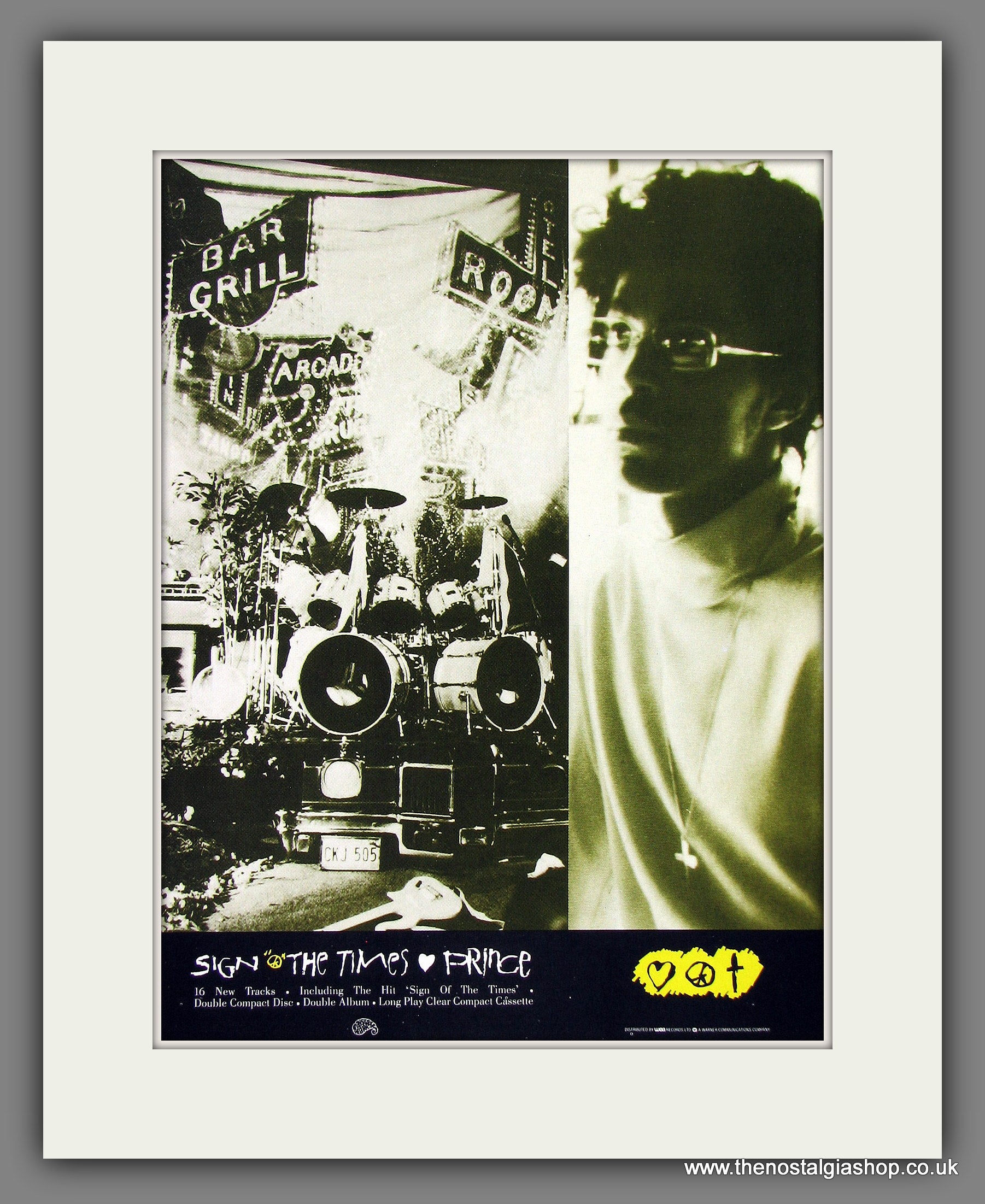 Prince. Sign 'O' The Times. 1987 Original Advert (ref AD55835) – The ...