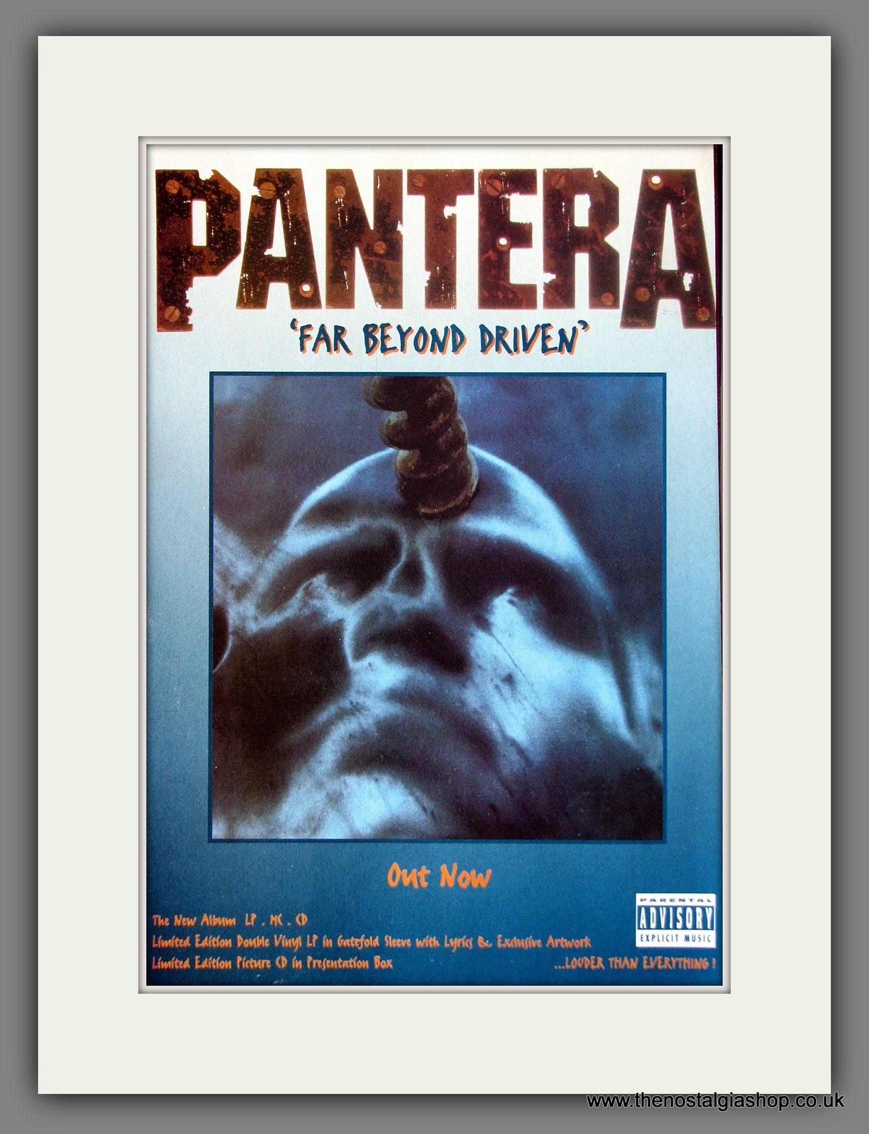 Pantera Far Beyond Driven Original Cover