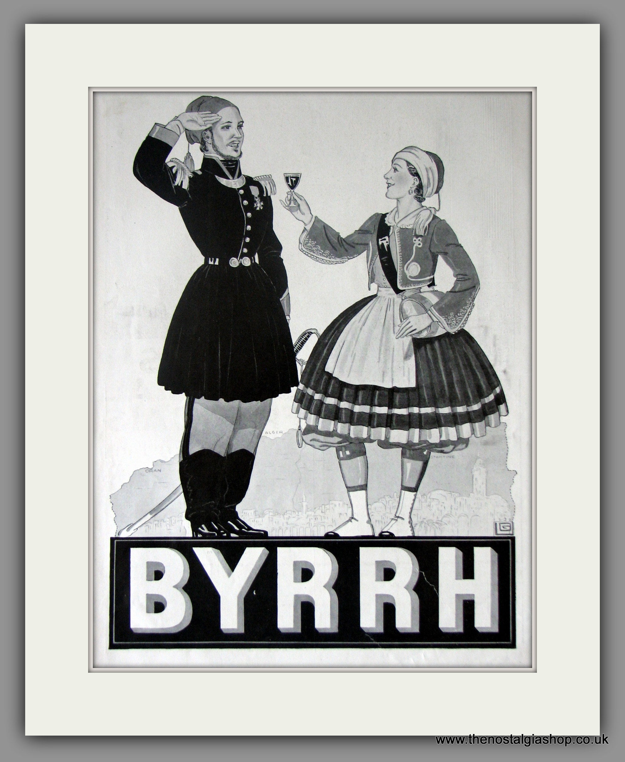 Byrrh. Aromatised Wine Aperitif.. Original French Advert 1930 (ref AD1 ...