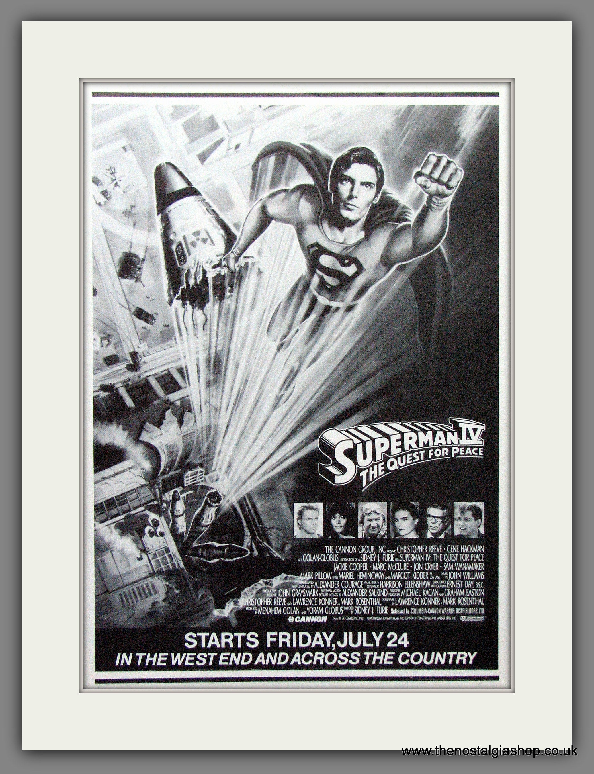 Superman 4 Movie Poster