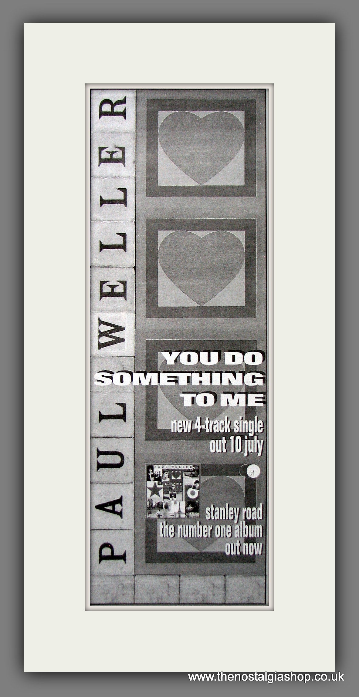 Paul Weller You Do Something To Me. Original Advert 1995 (ref AD200261 ...