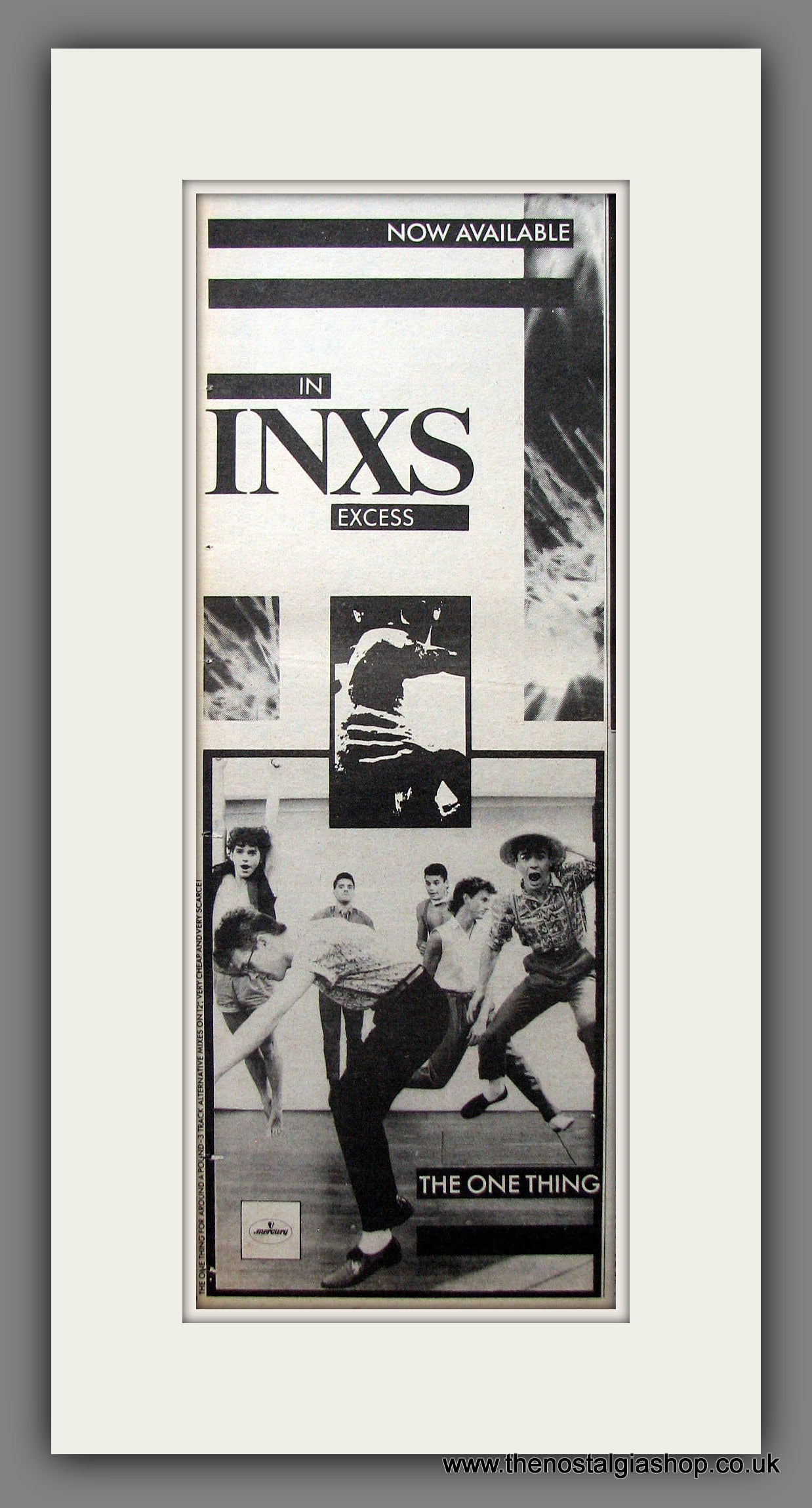 INXS The One Thing. Original Advert 1983 (ref AD200287) – The Nostalgia ...