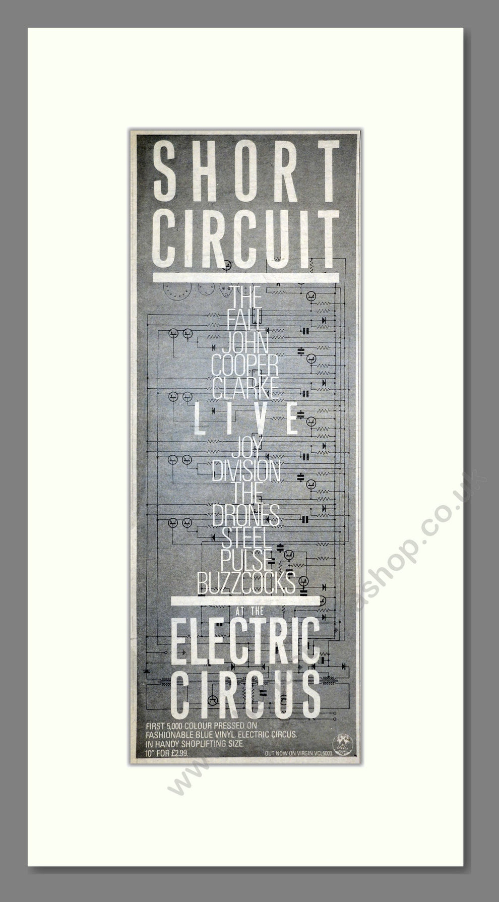 Short Circuit Live - Electric Circus. Vintage Advert 1978 (ref AD20121 ...