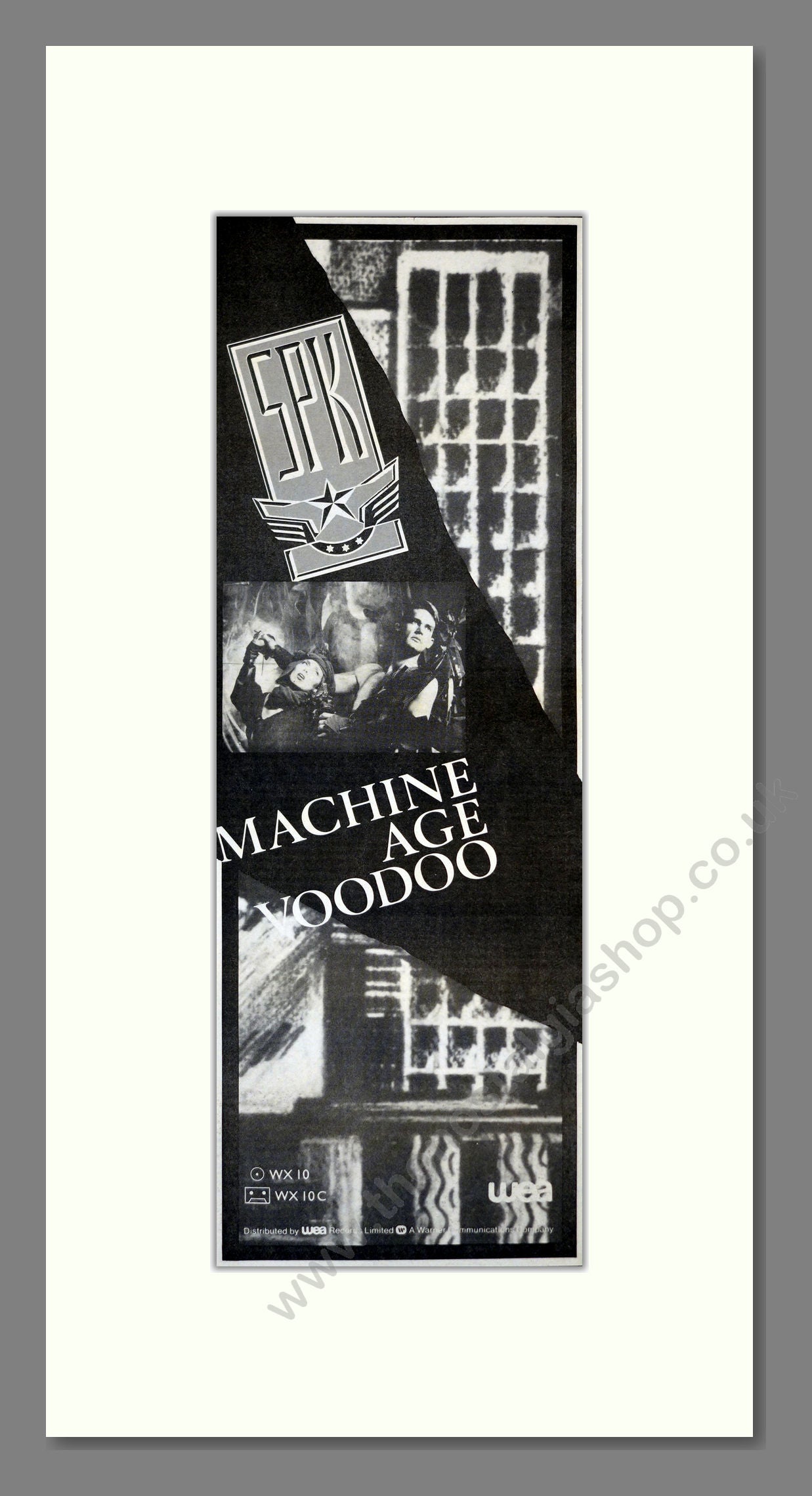 SPK - Machine Age Voodoo. Vintage Advert 1984 (ref AD201243) – The ...