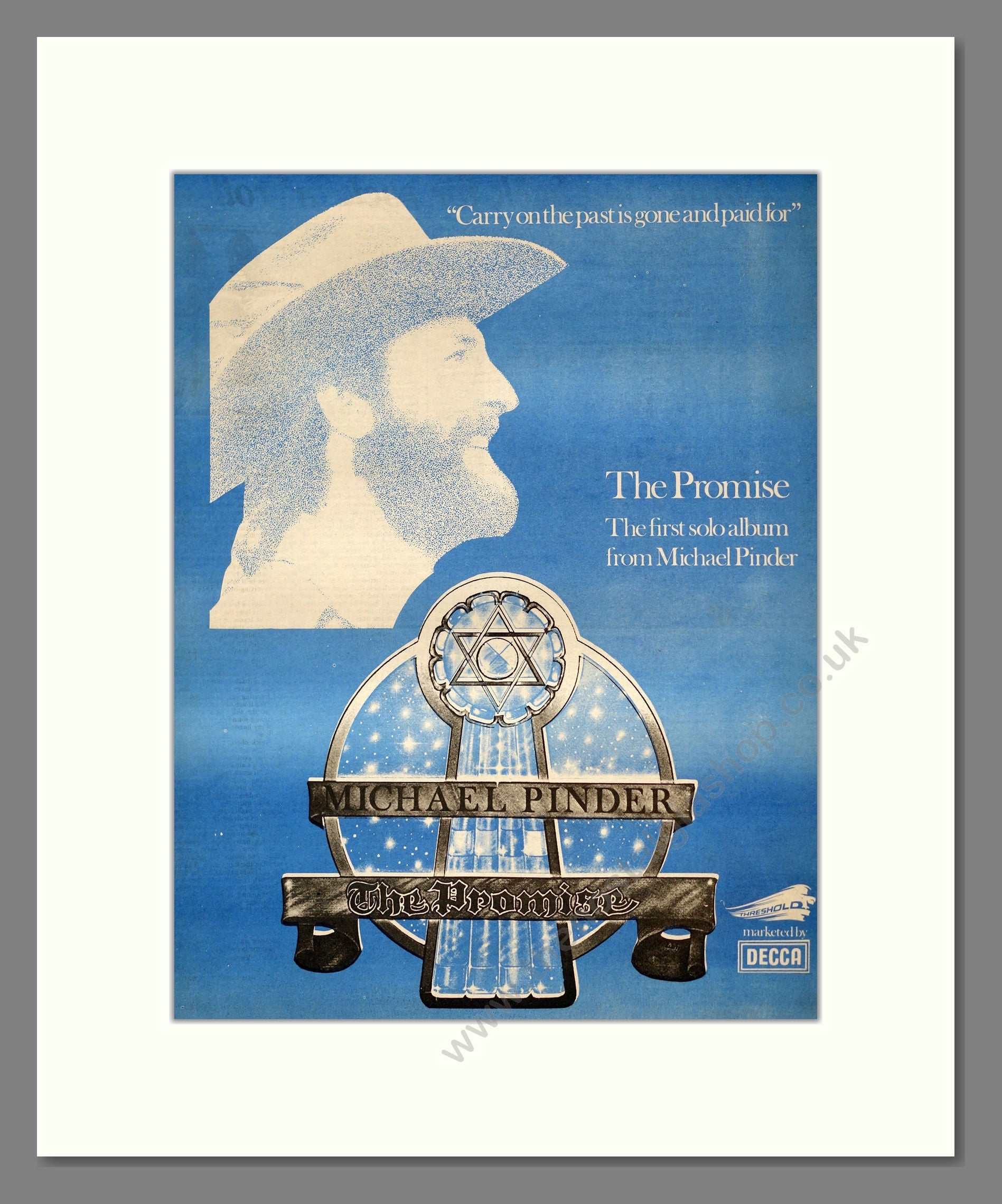 Michael Pinder - The Promise. Vintage Advert 1976 (ref AD17752) – The ...
