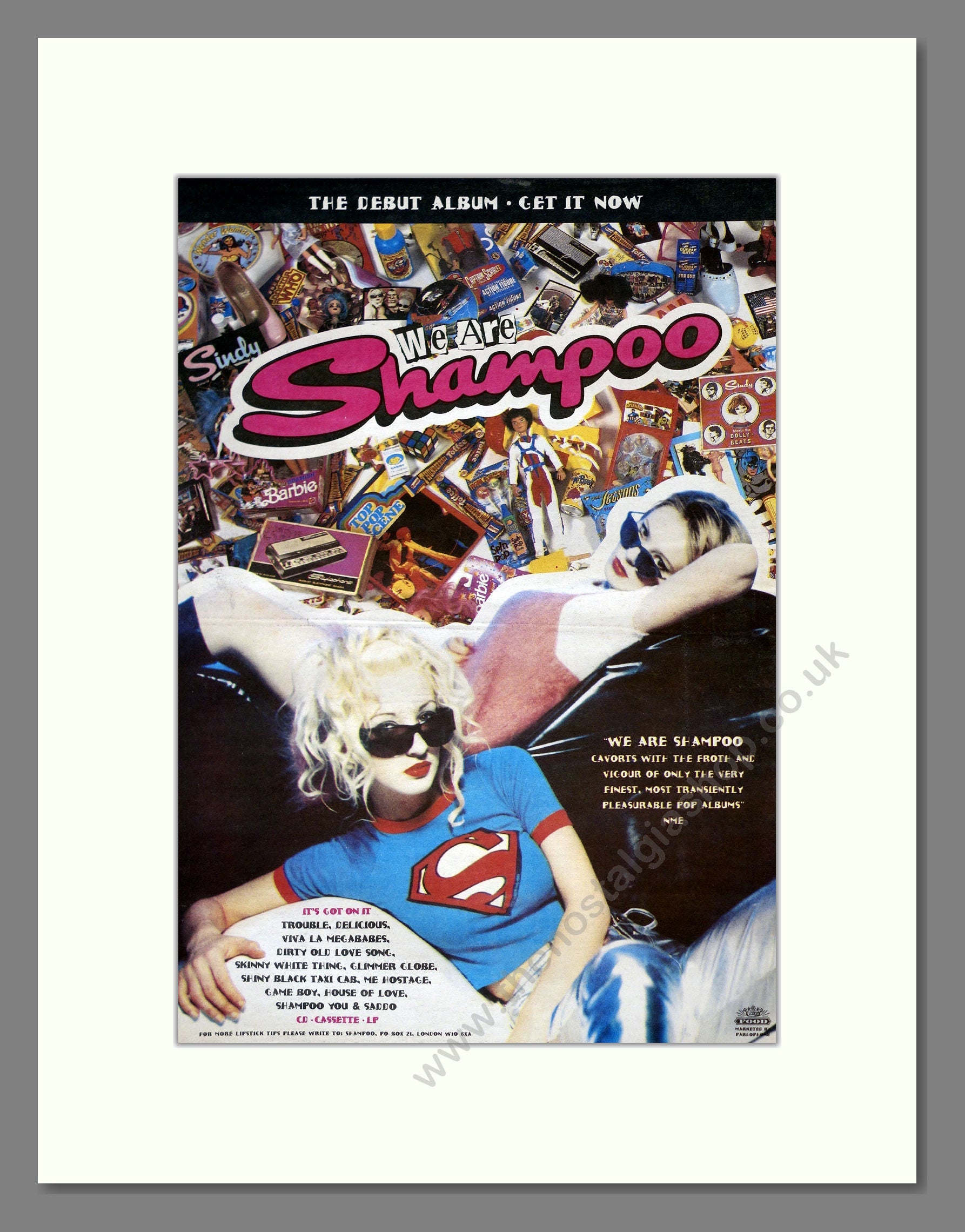 Shampoo - We Are Shampoo. Vintage Advert 1994 (ref AD17822) – The ...