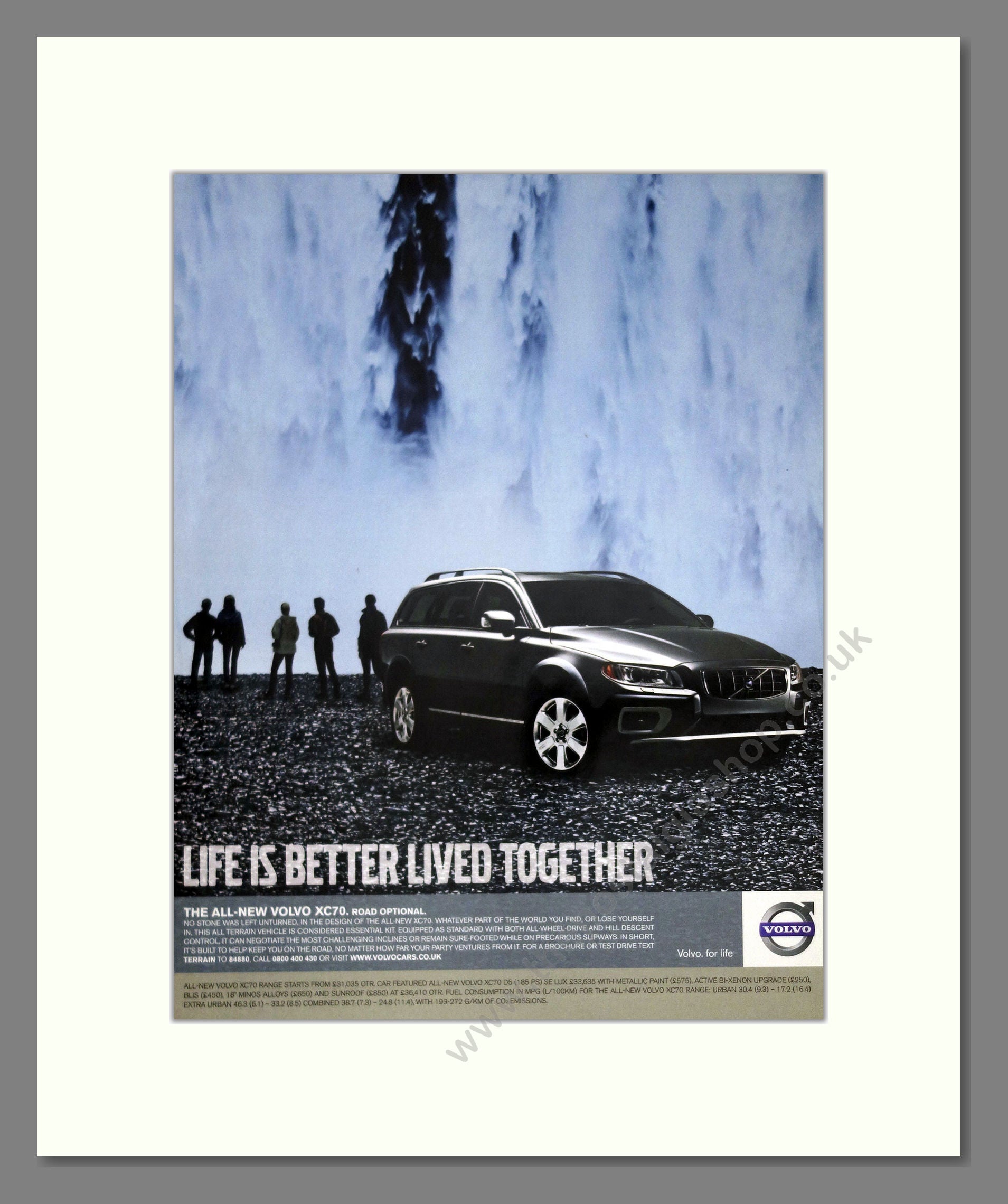 Volvo - XC70. Vintage Advert 2007 (ref AD62026) – The Nostalgia Shop