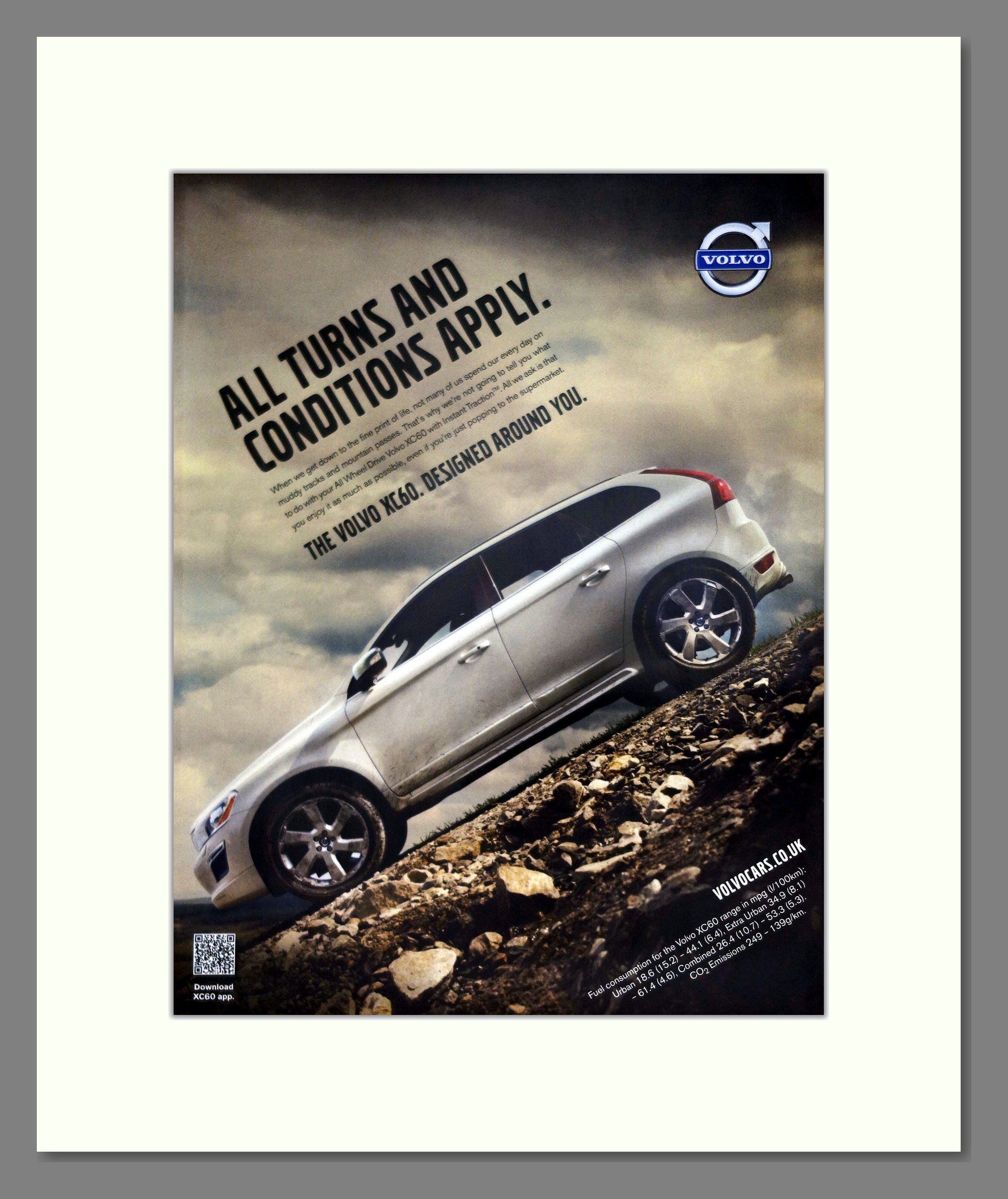 Volvo - XC60. Vintage Advert 2012 (ref AD62029) – The Nostalgia Shop