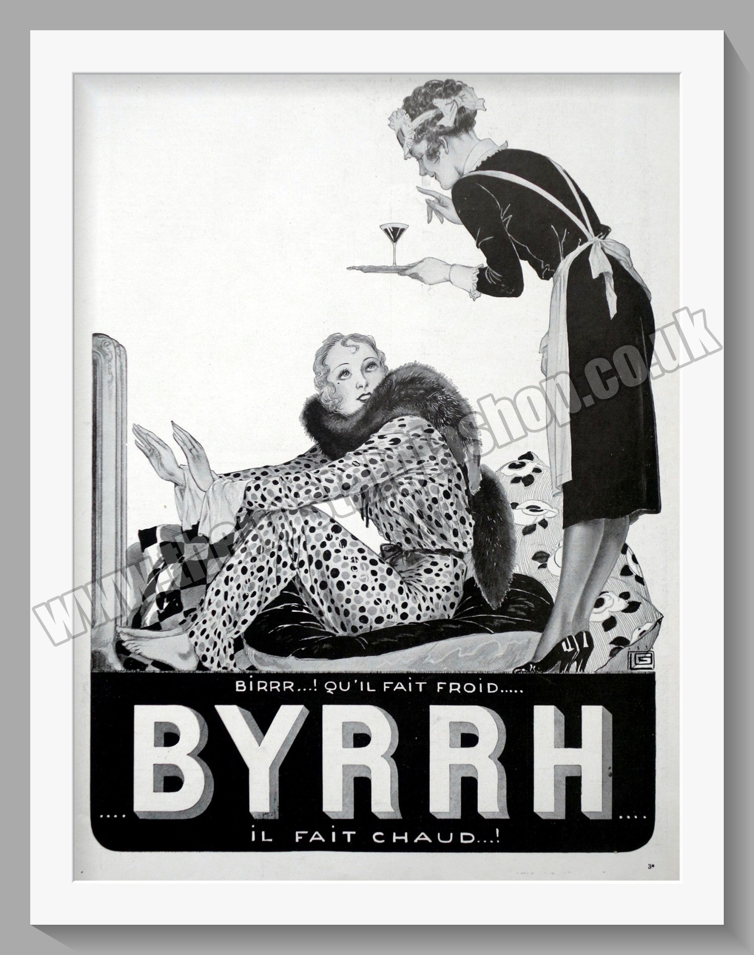 Byrrh. Original French Advert 1931 (ref AD300294) – The Nostalgia Shop