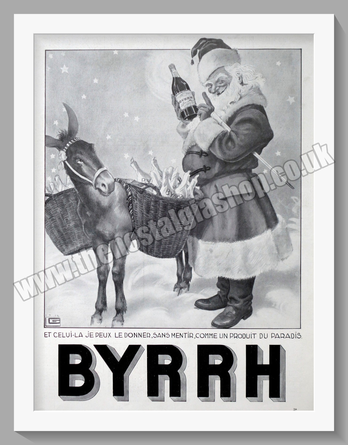 Byrrh. Aromatised Wine Aperitif.. Original French Advert 1936 (ref AD3 ...