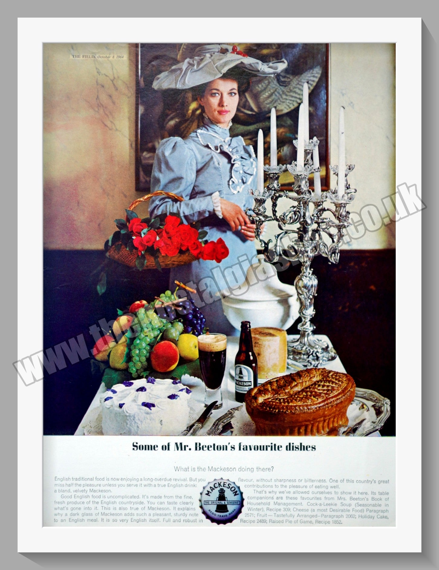 Mackeson Stout. Original Advert 1964 (ref AD300222) – The Nostalgia Shop