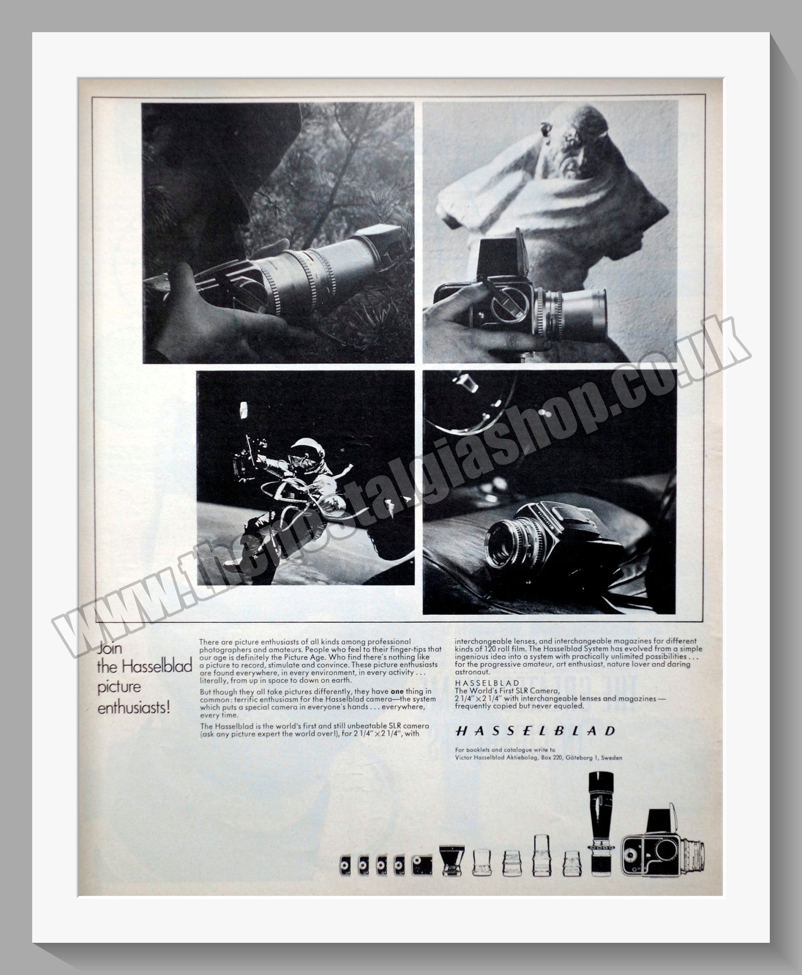 Hasselblad SLR Camera. Original Advert 1968 (ref AD300315) – The ...
