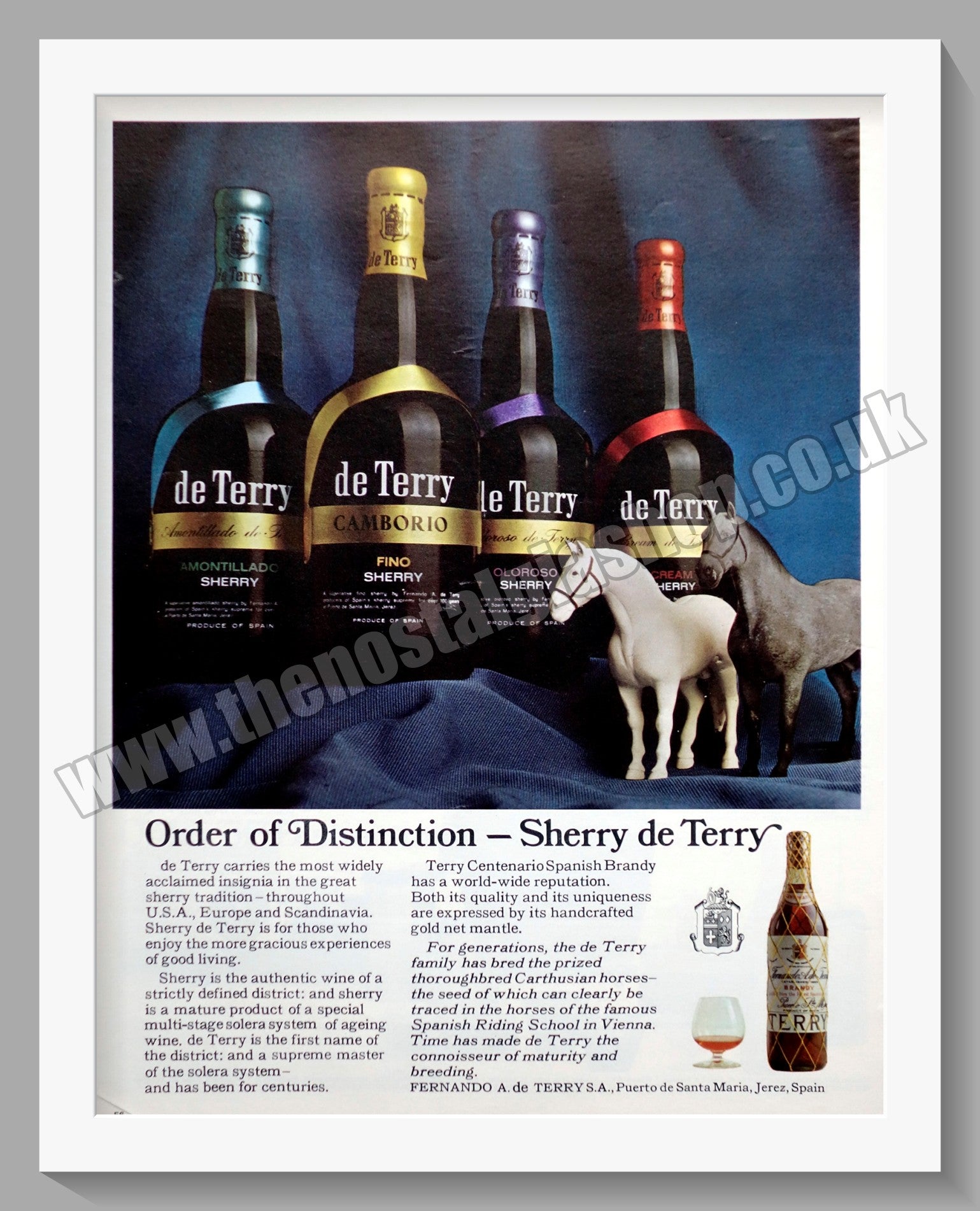 Sherry De Terry. Original Advert 1968 (ref AD300376) – The Nostalgia Shop
